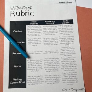 Research Writing on National Parks - Angie Campanello